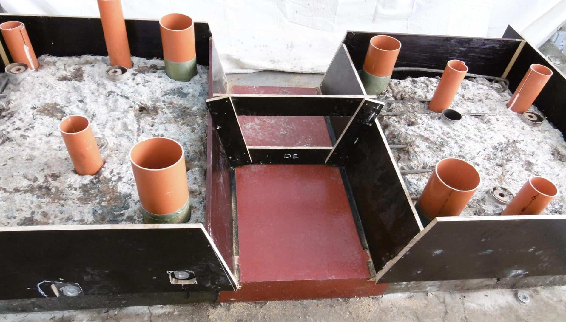 Foundation overhaul Thomassen reciprocating compressor - EMHA